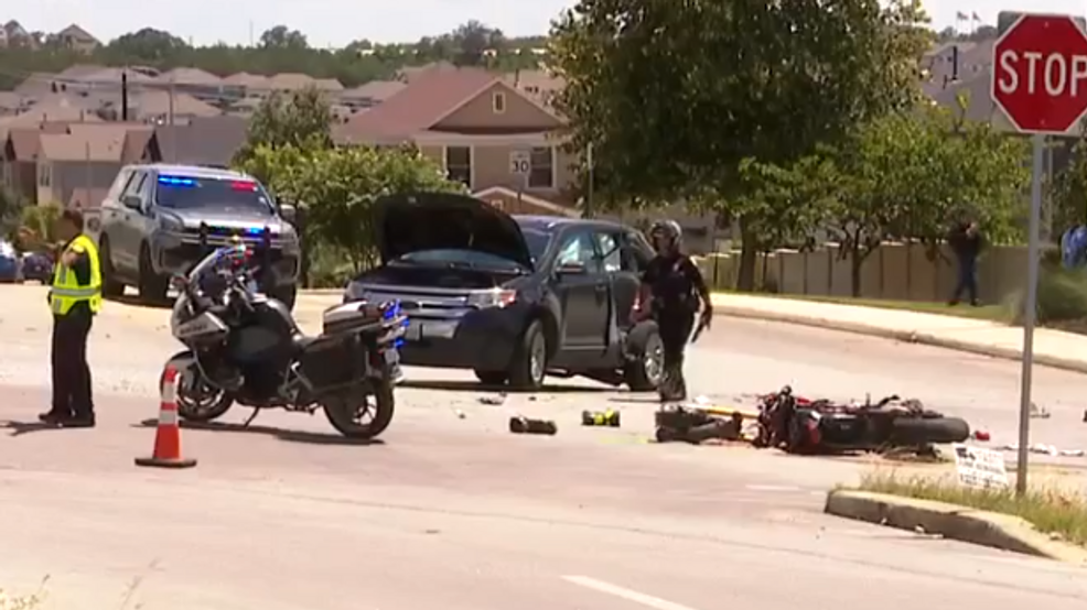 Motorcyclist Hospitalized With Life Threatening Injuries After West