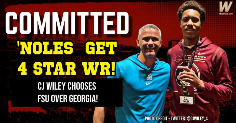 New Commitment 4 Star Wr Cj Wiley Picks Florida State Over Heavy