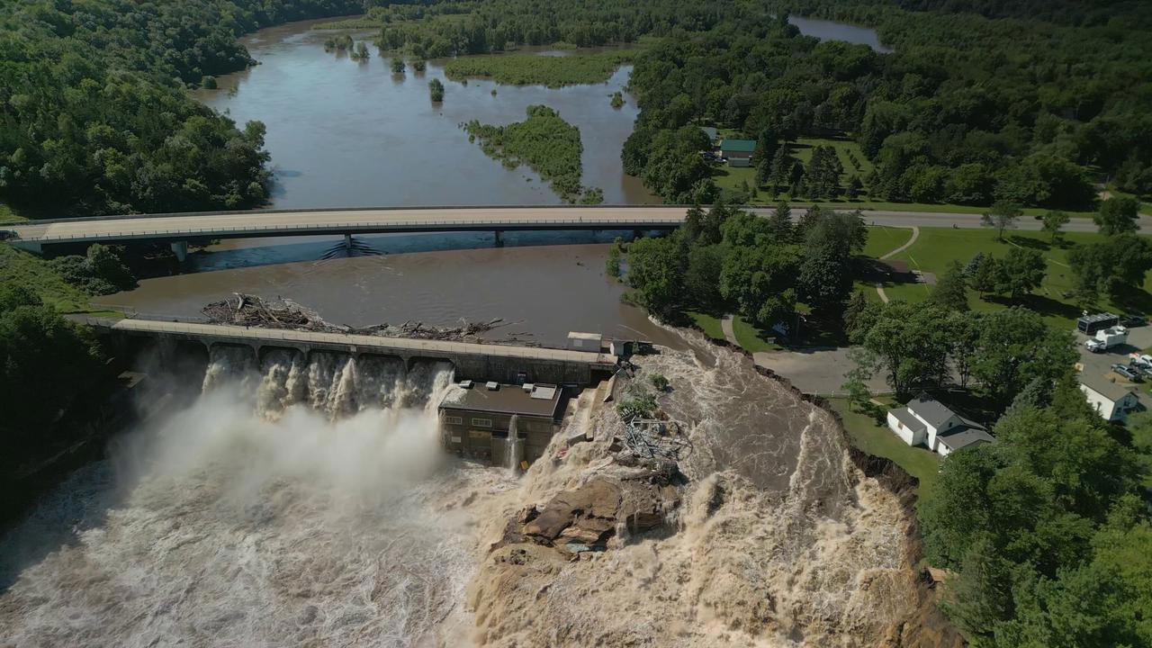 Minnesota Dam Breached After Heavy Rainfall