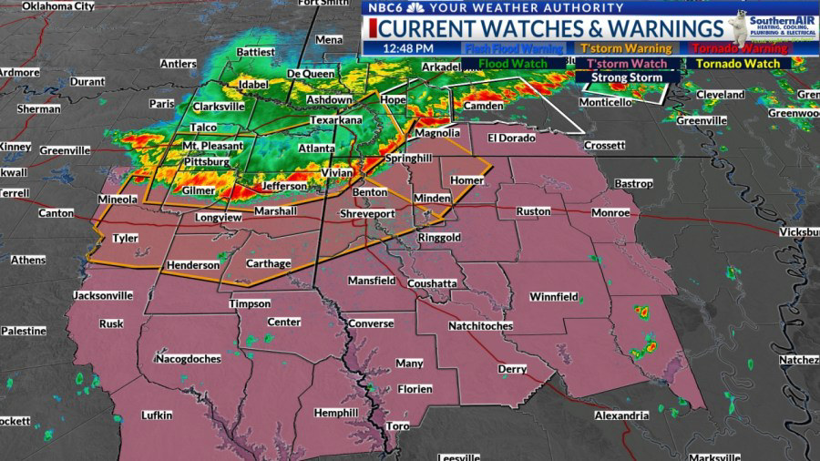 Strong Storms Bring Damaging Wind Threat