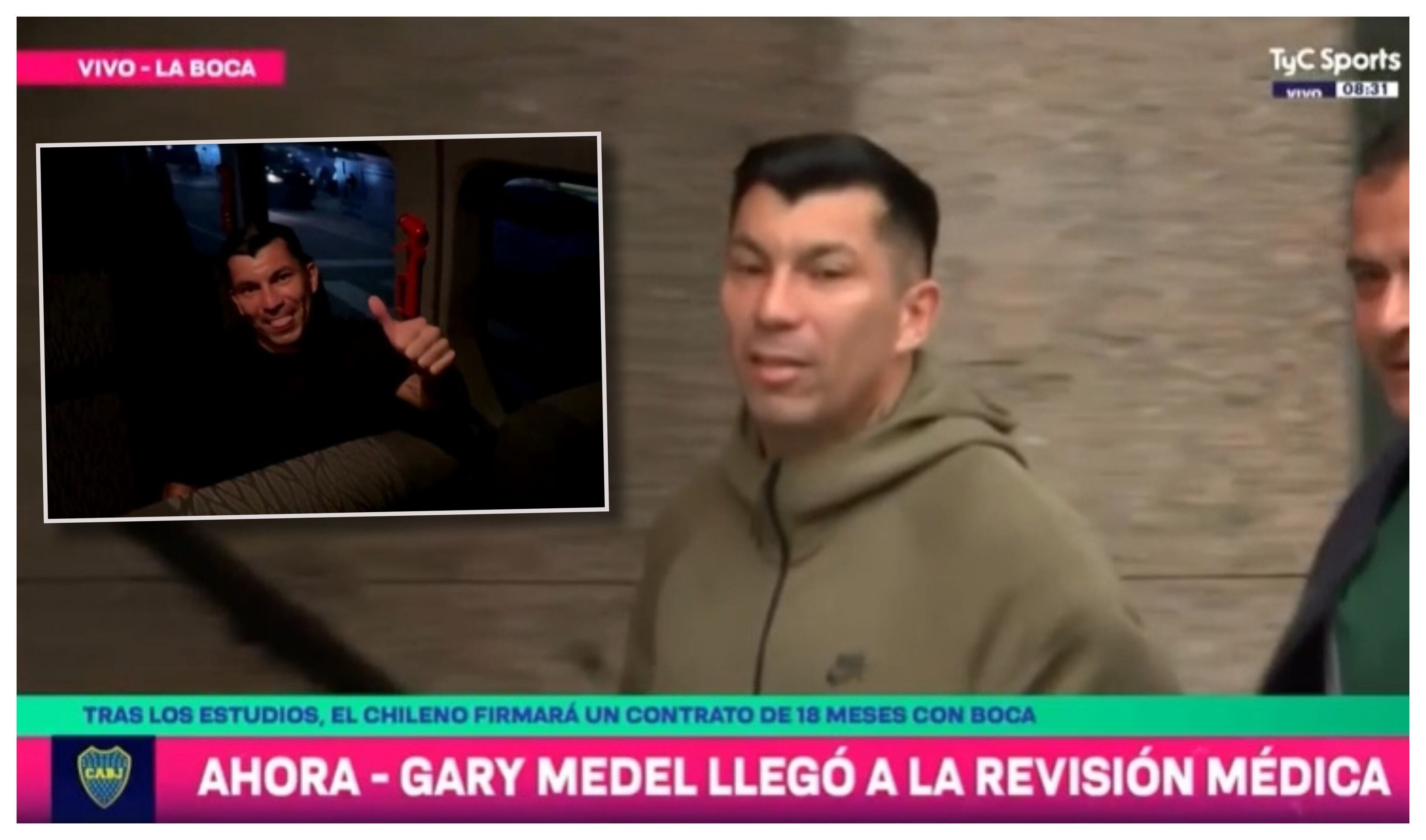 “espero Dar Lo Mejor” Gary Medel Se Realiza Chequeo Médico En Medio