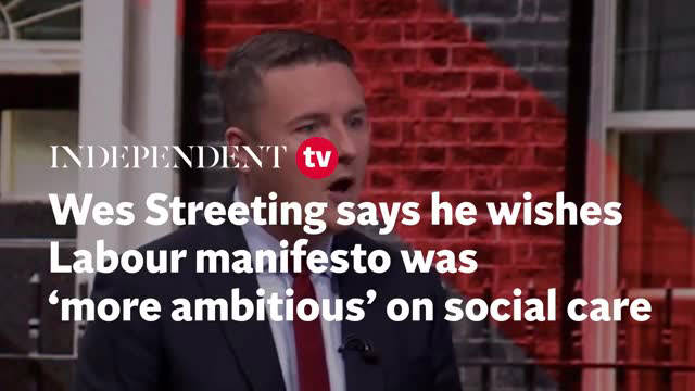 Wes Streeting Admits He Wanted Parts Of Labours Manifesto To Be ‘more