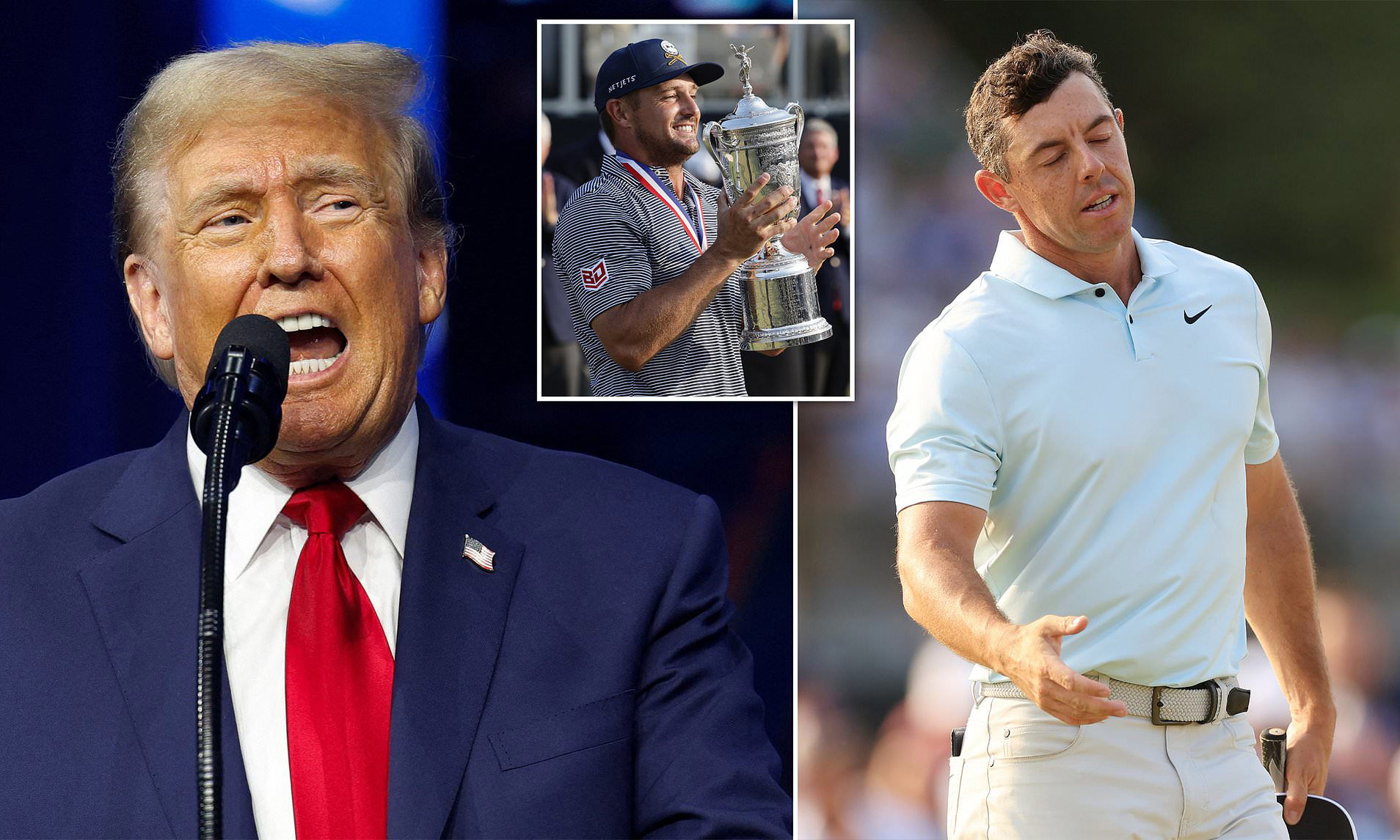 Donald Trump Aims Dig At Rory Mcilroy While Praising Bryson Dechambeau