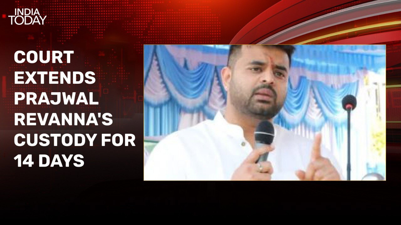 Prajwal Revannas Judicial Custody Extended For 14 Day In Sexual