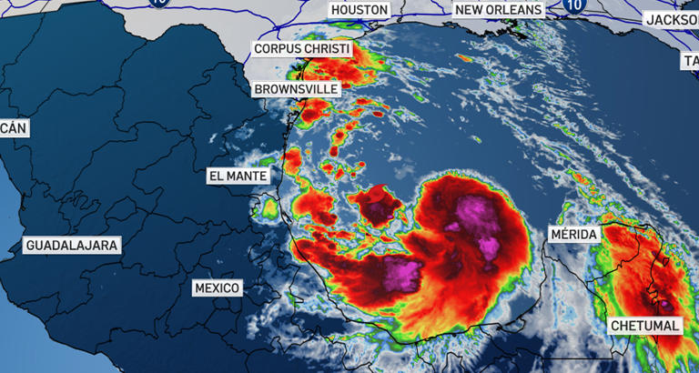 Se Forma La Tormenta Tropical Alberto En El Golfo De México