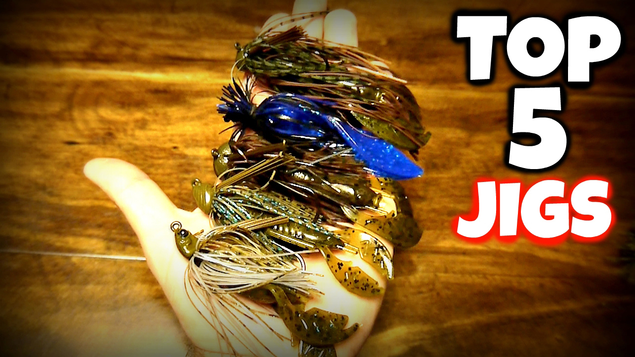 My Top 5 Favorite Jigs Bass Fishing Tips