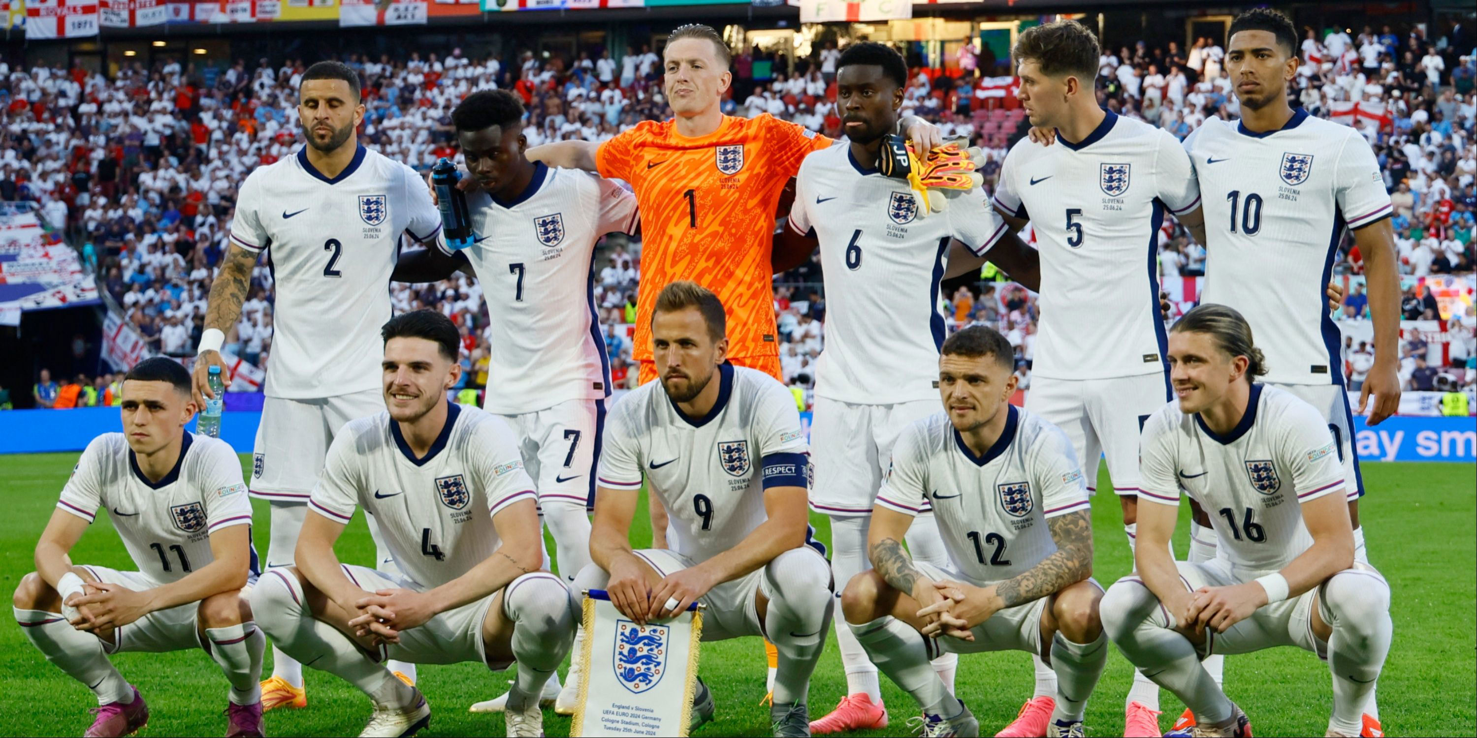 Englands Starting 11 For Euro 2024 Last 16 Clash Vs Slovakia