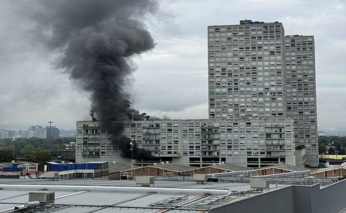 Se Registra Un Incendio En Edificio De Condominios En Azcapotzalco