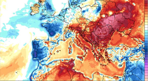 Ondata Di Caldo Estremo In Algeria 50 Gradi La Mappa Che Mostra Le