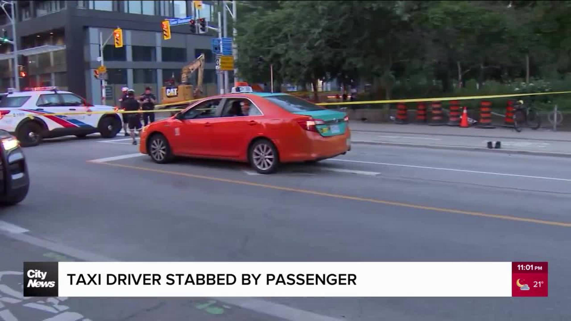 Taxi Driver Stabbed By Passenger In Toronto Police