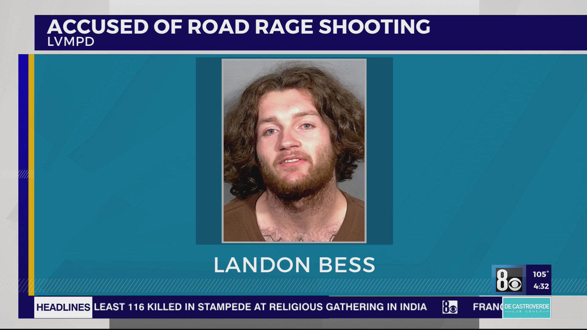 Man Faces Attempted Murder Charge In Las Vegas Road Rage Shooting