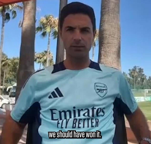 Mikel Arteta Claims Stats Show Arsenal Should Have Won The Title And