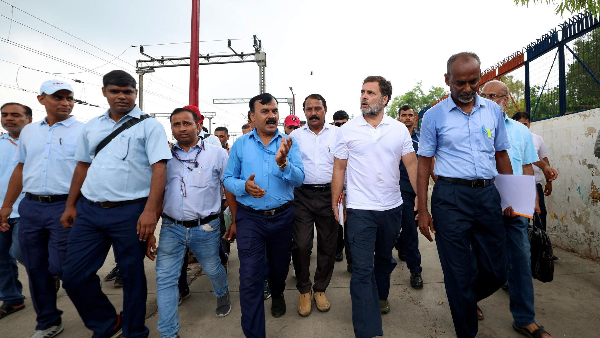 Controversy Erupts As Railways Claim Rahul Gandhi Met Loco Pilots