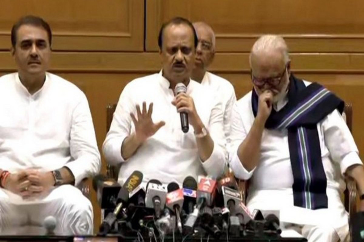 Four Ajit Pawar Led Ncp Leaders Quit Party To Take Sharad Pawars