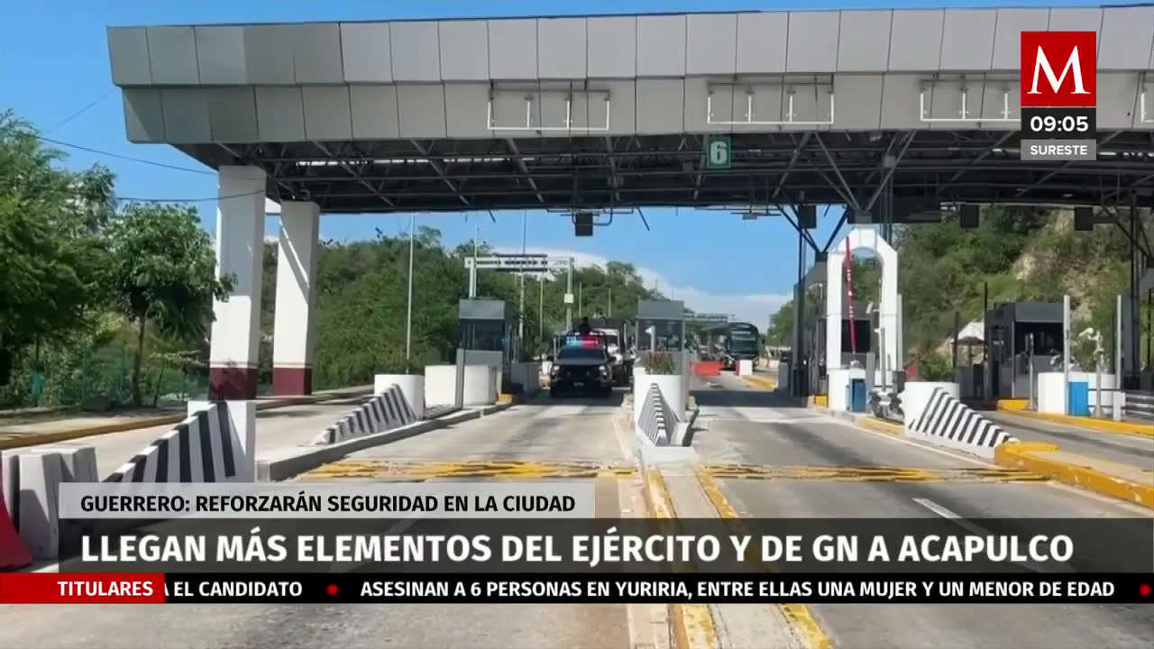 Arriban 500 Elementos Del Ejército Y La Guardia Nacional A Acapulco