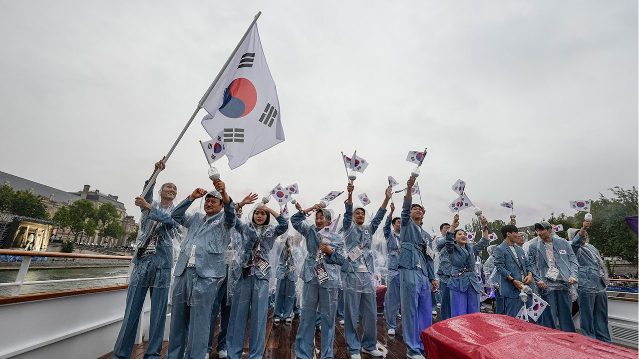 북한 두 번 입장한국을 북한으로 소개한 황당 개회식