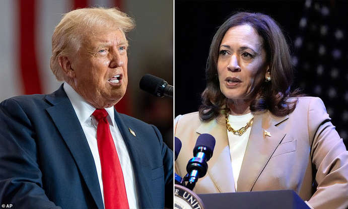 Trump V Harris Swing State Poll Shows Candidate Barely Pulling Ahead