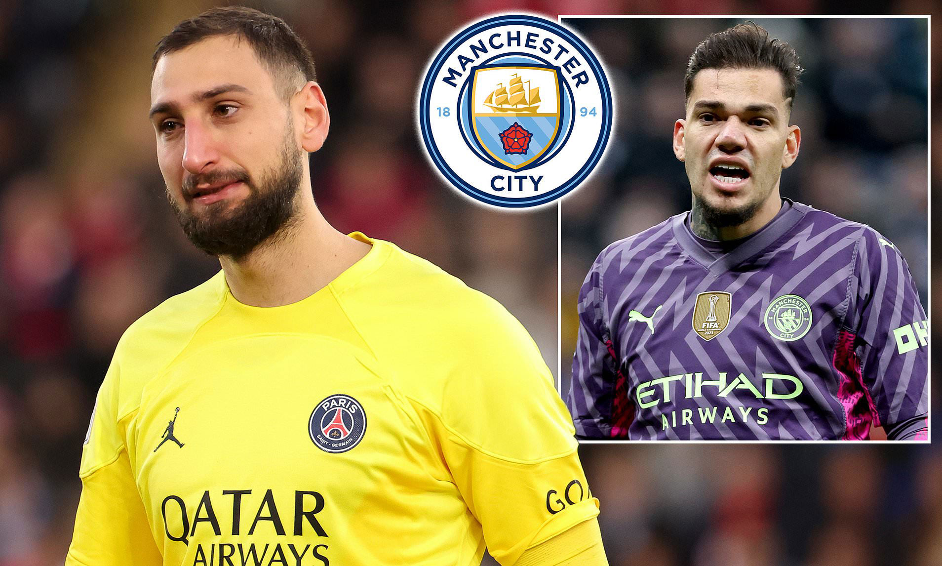 Manchester City Approach Psg Goalkeeper Gianluigi Donnarumma Over