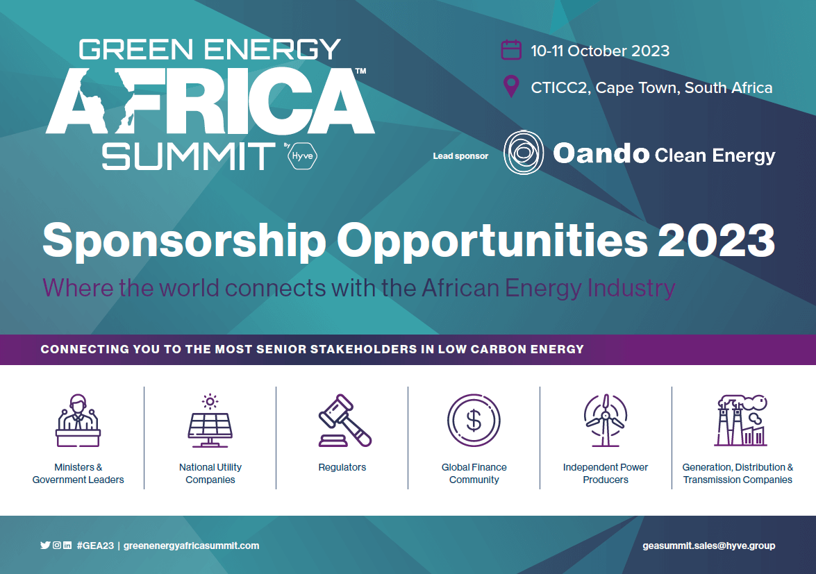 Sponsorship Opportunities Future Energy Series Africa Driving Green