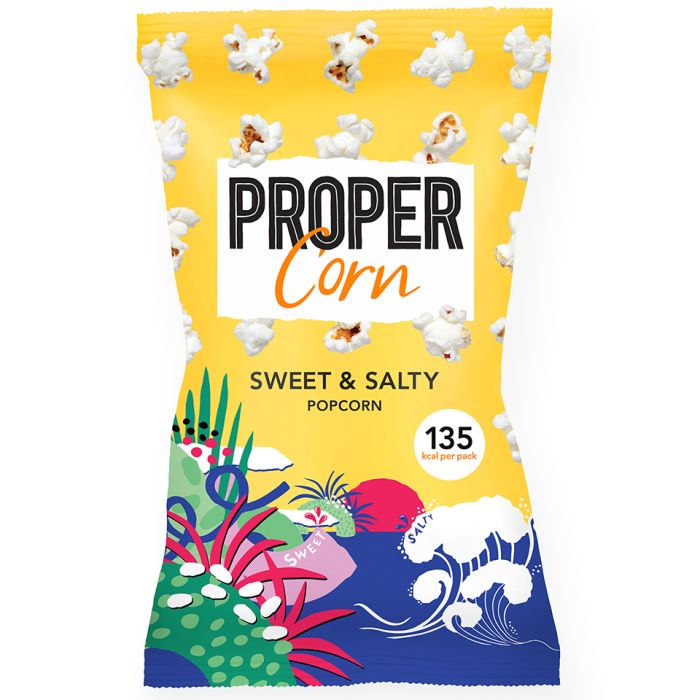 Buy Propercorn Sweet And Salty Popcorn 24x30g Order Online From Jj