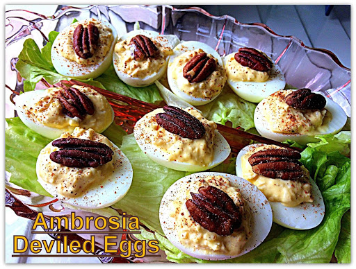 Ambrosia Deviled Eggs Just A Pinch Recipes