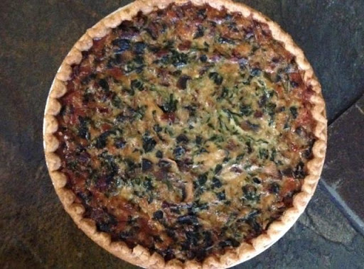 Spinach Sausage Quiche Vegetarian Just A Pinch Recipes