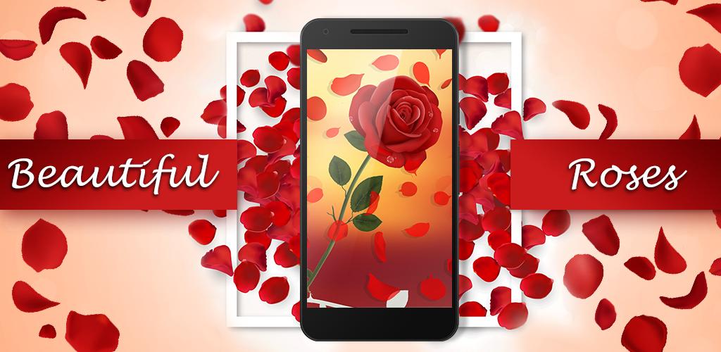 Roses Live Wallpaper By Live Wallpapers 3d Ultra Magic Touch Clocks Hd