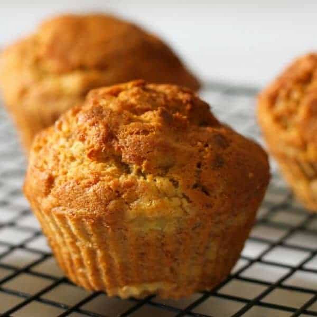 Banana Bread Muffins With Self Rising Flour Banana Poster