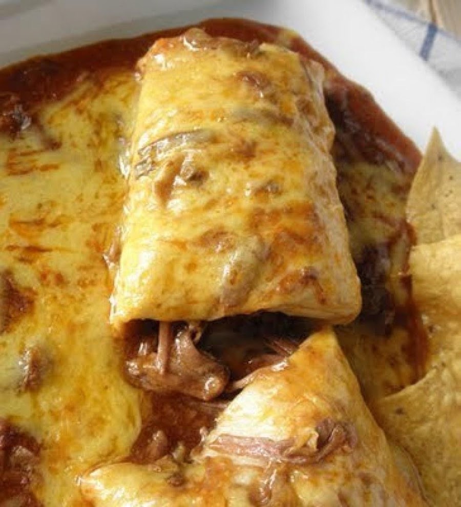 Smothered Beef Burrito Recipe Just A Pinch Recipes