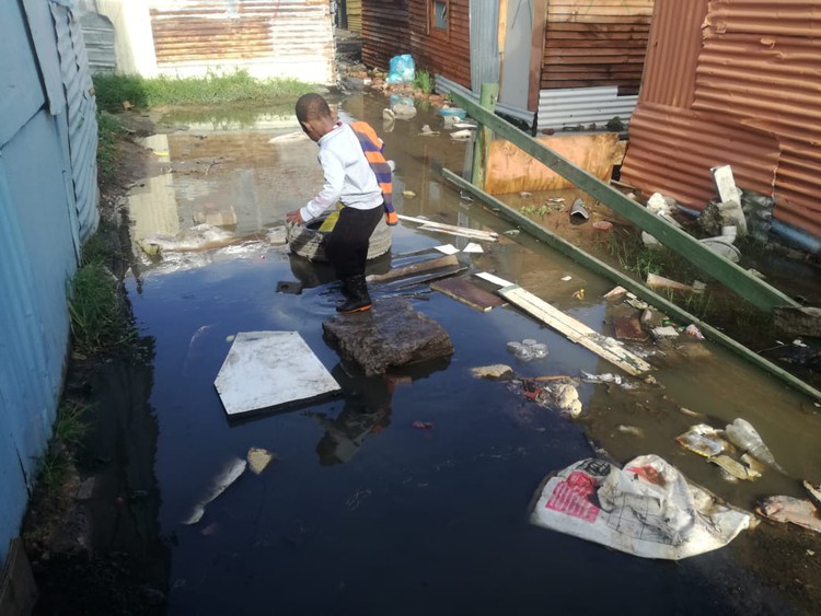 Informal Settlements Flooded By Heavy Rains