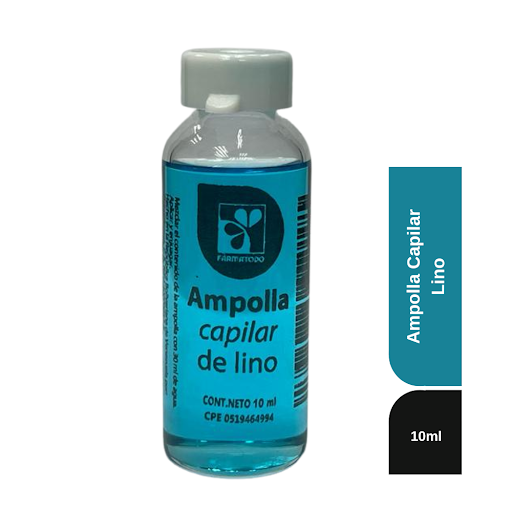 Ampolla Farmatodo Capilar De Lino 10ml