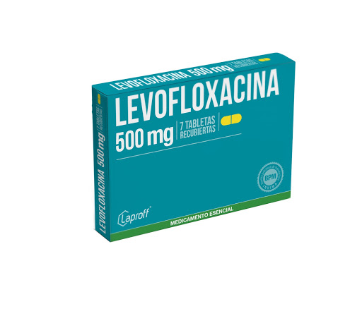 Levofloxacina 500mg 7tabletas Laproff Laproff