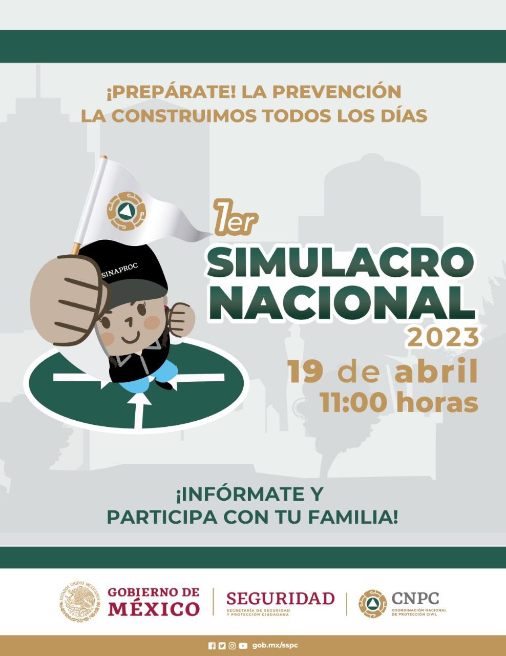 Mega Simulacro Nacional El 19 De Abril Audiorama Comunicaciones