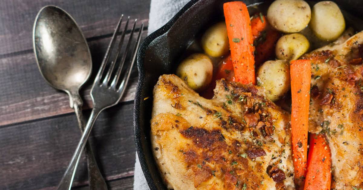 10 Best Roasted Chicken Breasts Carrots And Potatoes Recipes Yummly