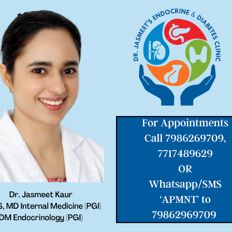 Dr Jasmeet Kaur Md Dm Pgi Best Diabetes Doctor Pcos Thyroid