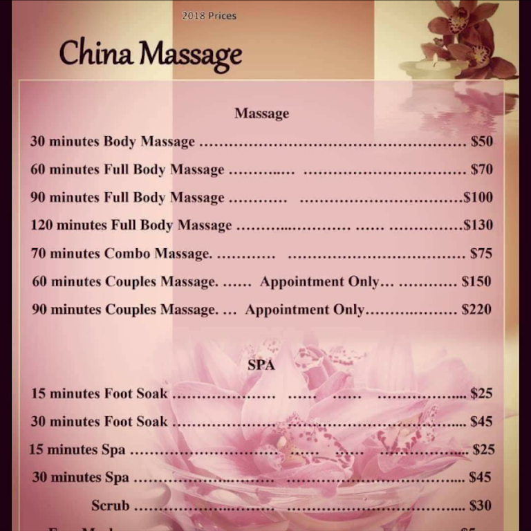 China Massage Massage Spa In Pikeville