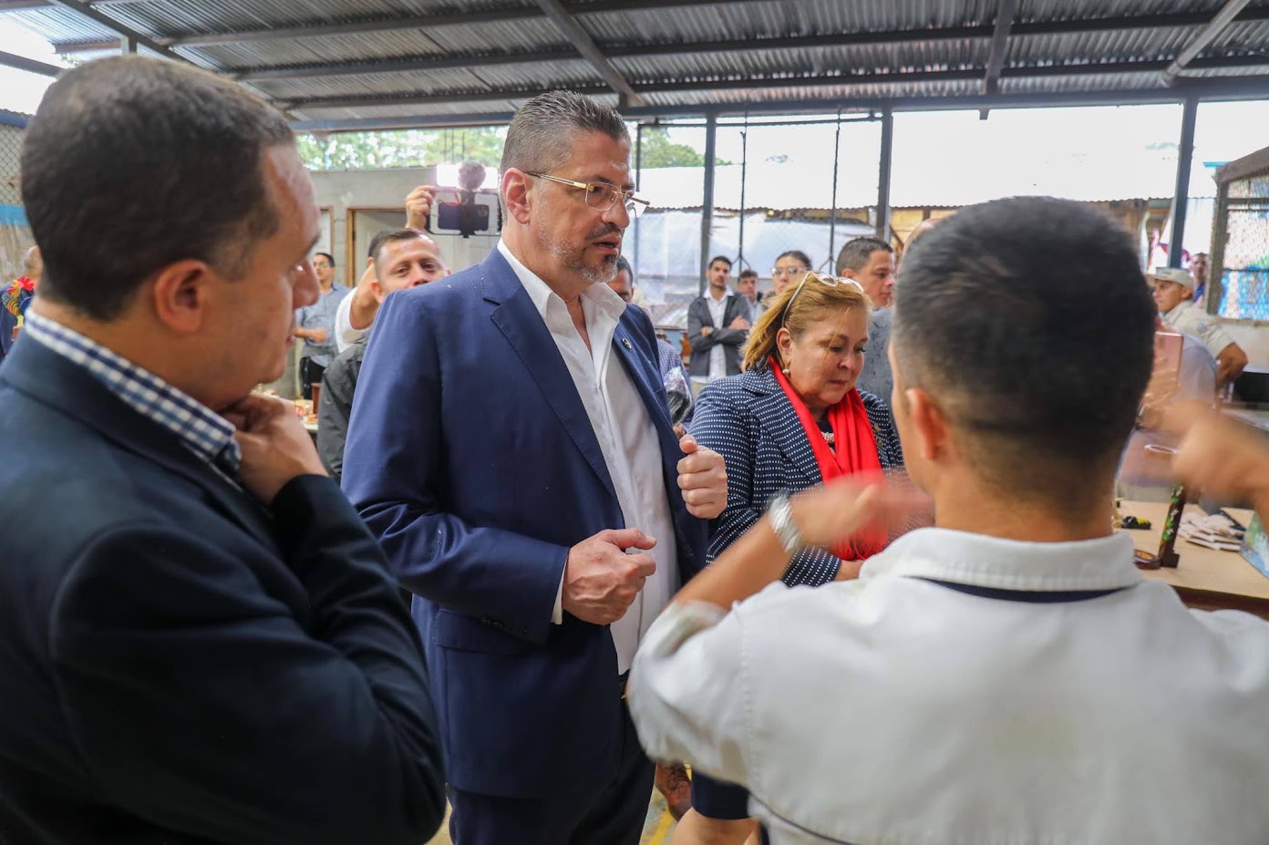 El Presidente De La RepÚblica Rodrigo Chaves Robles VisitÓ Este