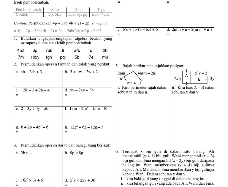 Bab Pengenalan Set Matematik Tingkatan Worksheet Hot Sex Picture