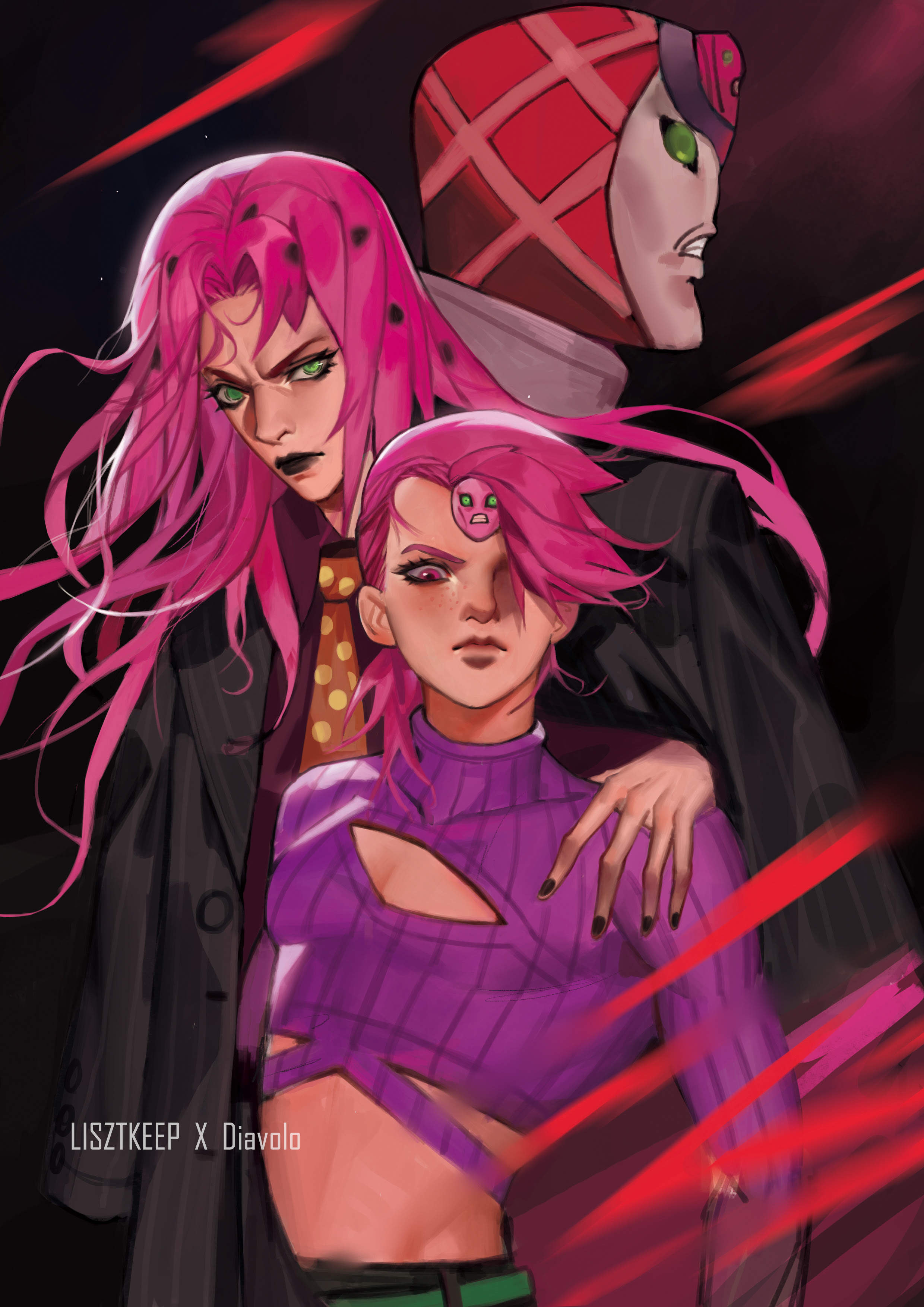 Diavolo X Doppio Fanart Ranma Wallpaper