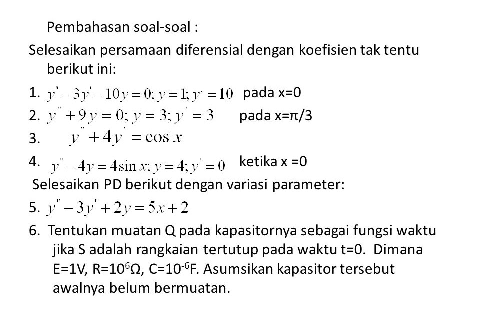 Contoh Soal Dan Pembahasan Persamaan Trigonometri Lembar Edu