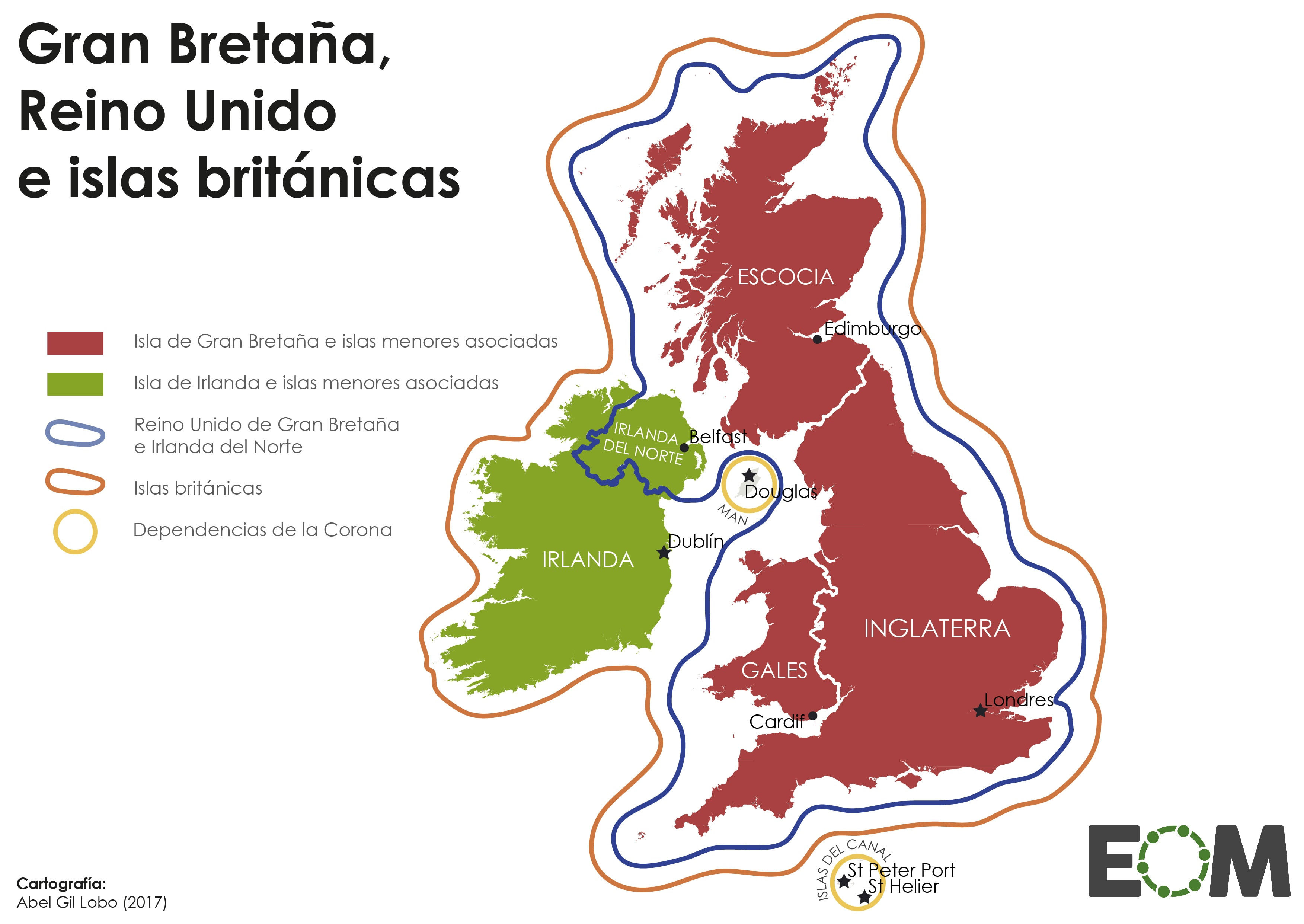 Mapa Gran Bretaña Reino Unido Mapa Asia