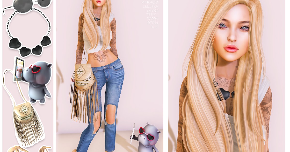 Slovartis Blog Outfit Of The Day Of Second Life Look Book N° 285