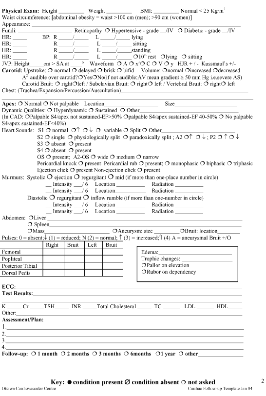 Pediatric Physical Examination Template Pdf Template