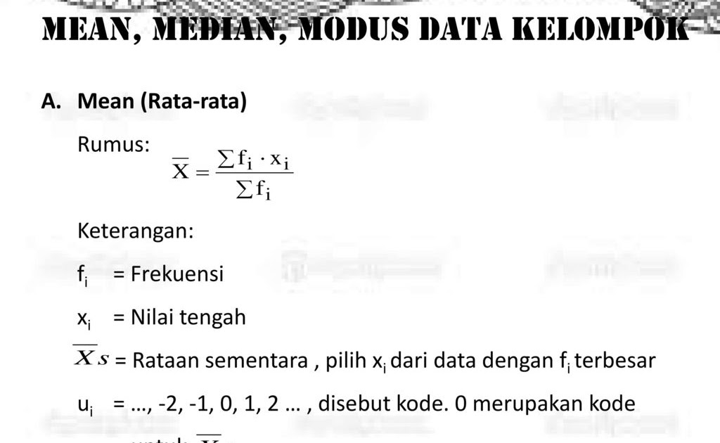 Contoh Soal Median Data Kelompok Contoh Soal Terbaru