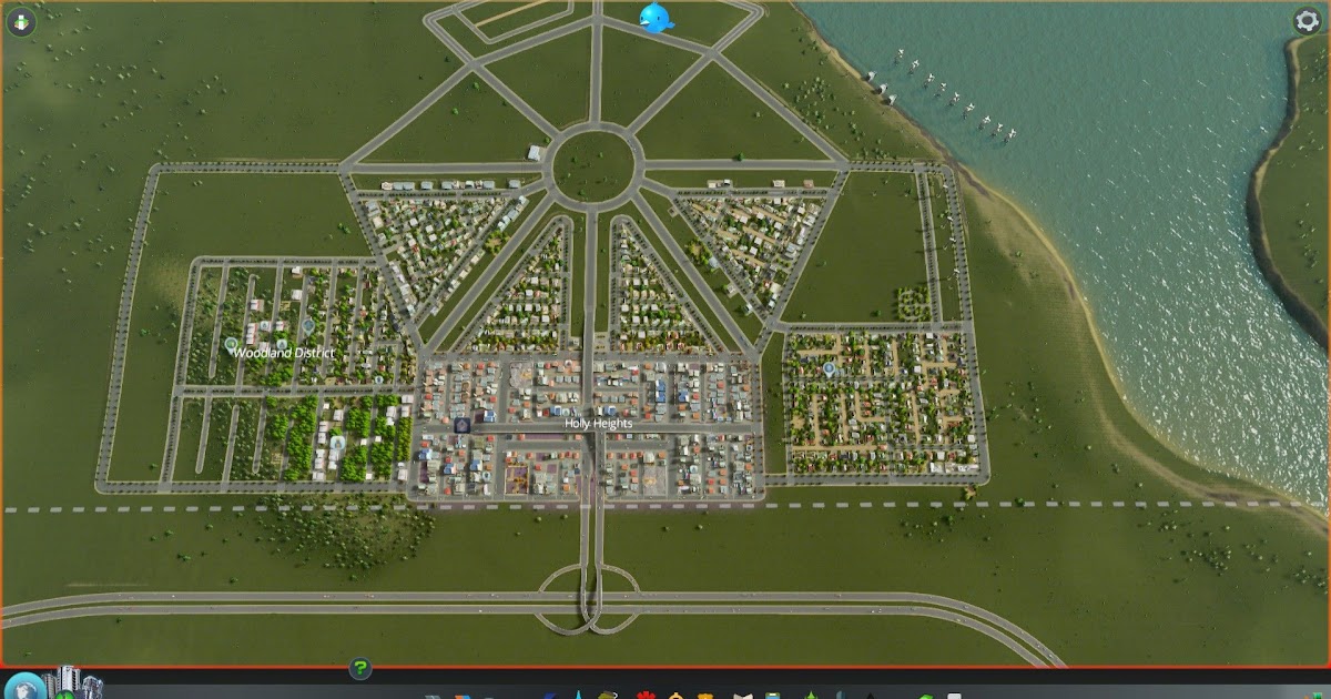 Cities Skylines City Layout Ideas