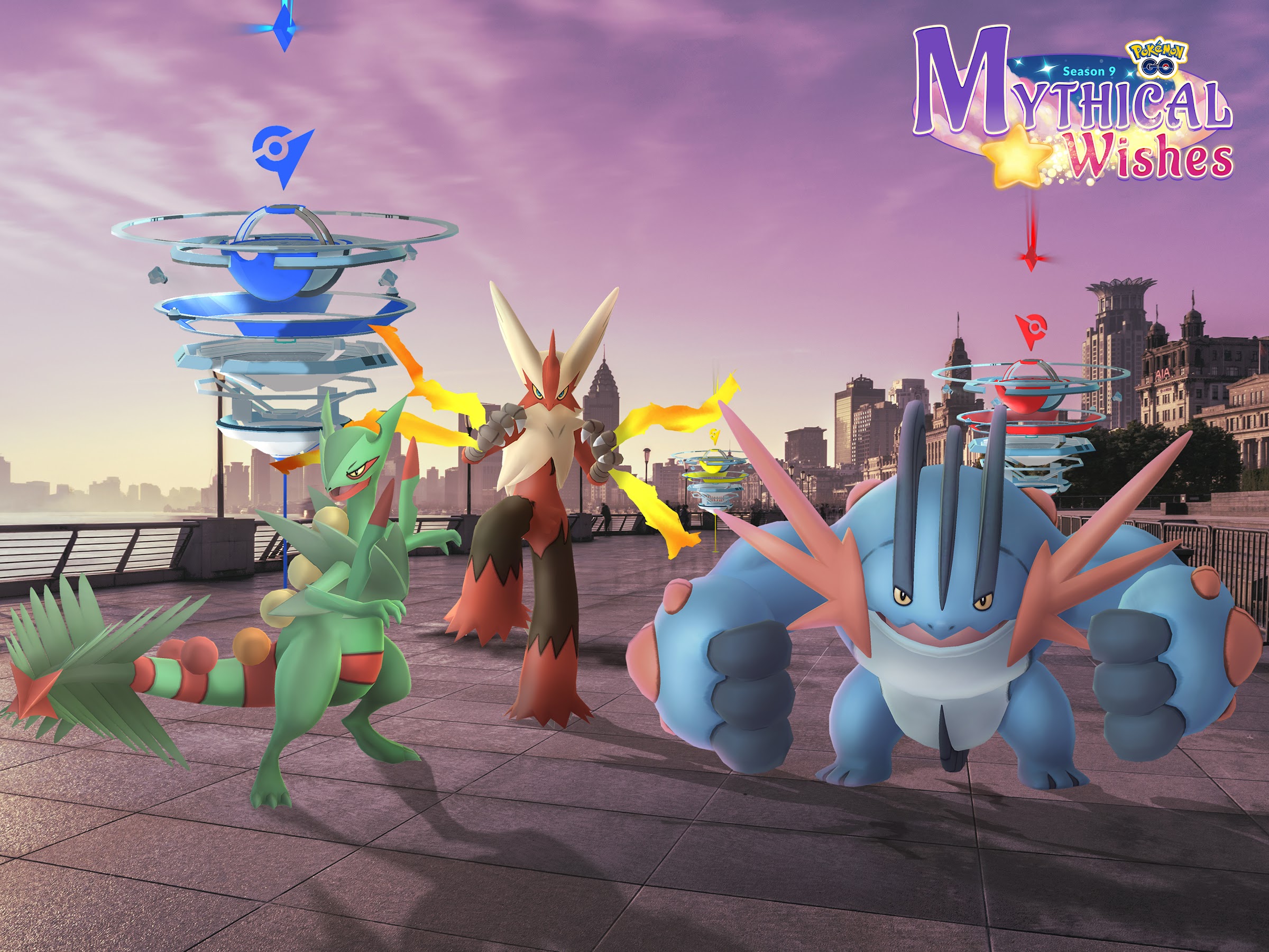 Mega Sceptile Mega Blaziken And Mega Swampert Debut In Heading To