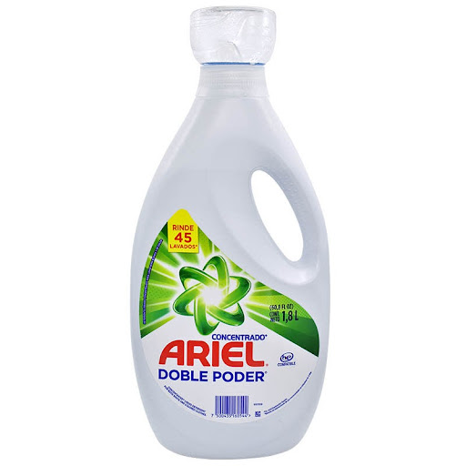 Detergente Liquido Ariel Doble Poder 1800 Ml