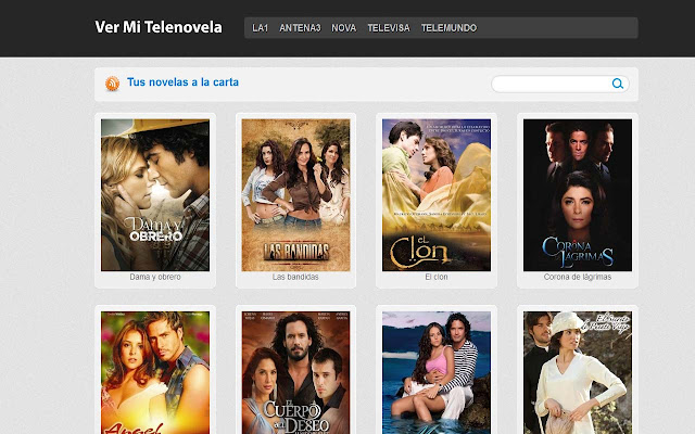 Telenovelas Chrome Web Store