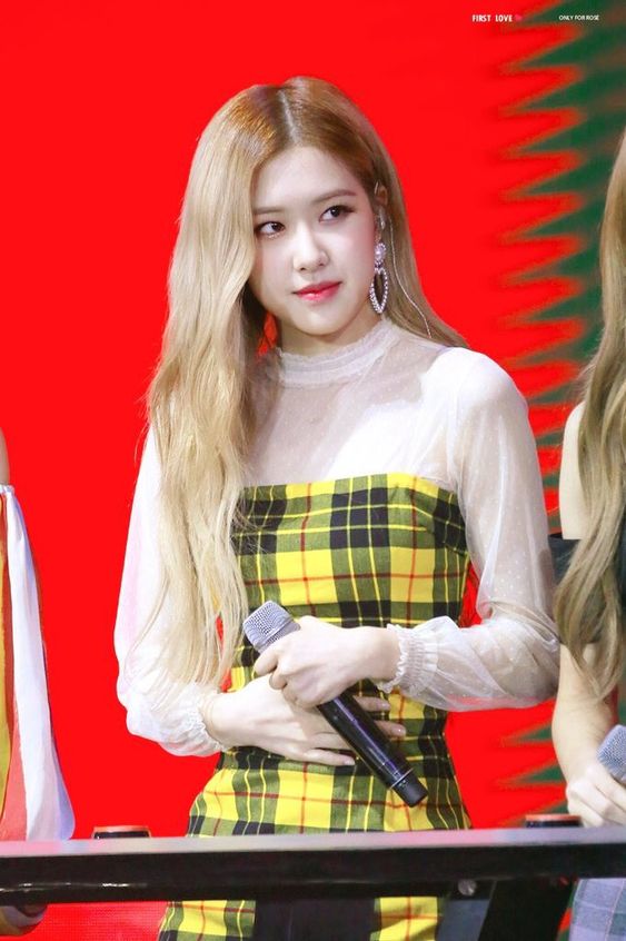 10 Times Blackpinks Rosé Boasted Her Superior Visuals In Plaid