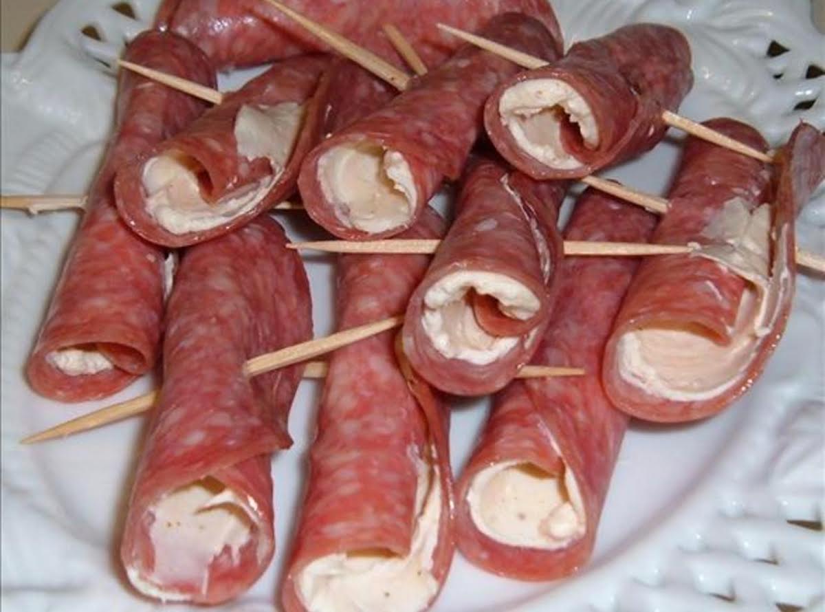 Salami Rollups Just A Pinch Recipes